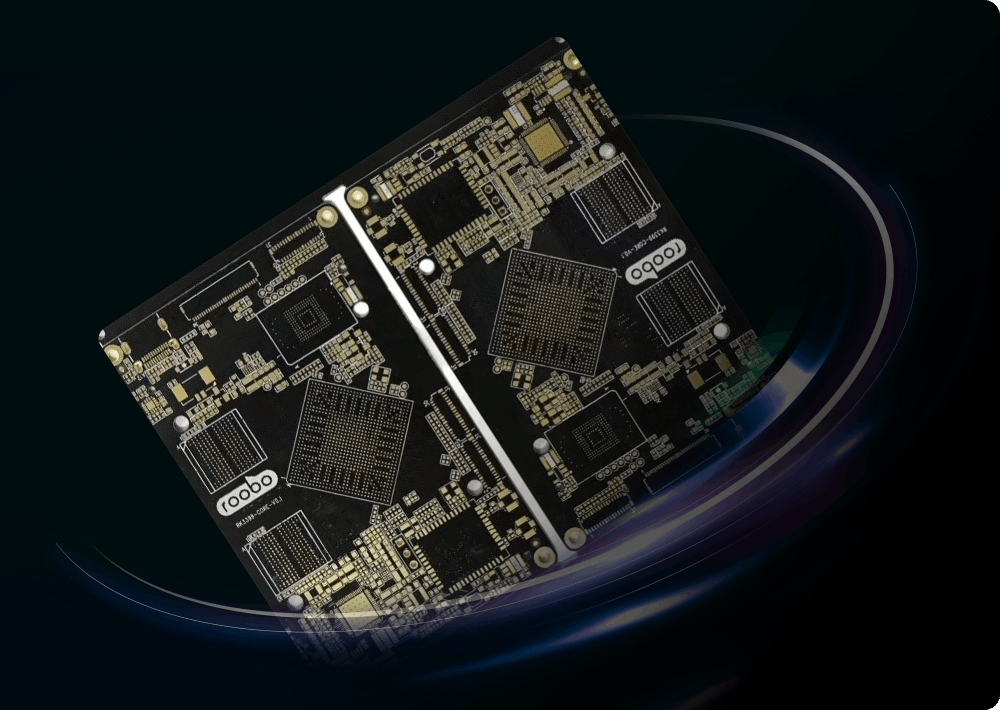 HDI PCB板1-6阶高精密多层板板制造商-百能云板